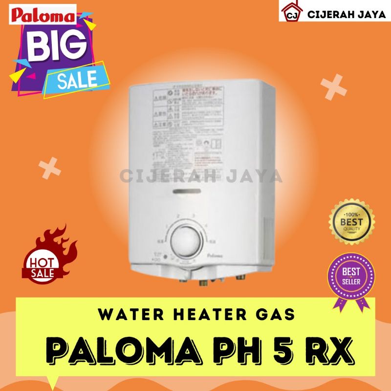 Jual Pemanas Air Gas Paloma PH5RX / Water Heater GAS PALOMA PH 5 RX⁹ | Shopee Indonesia