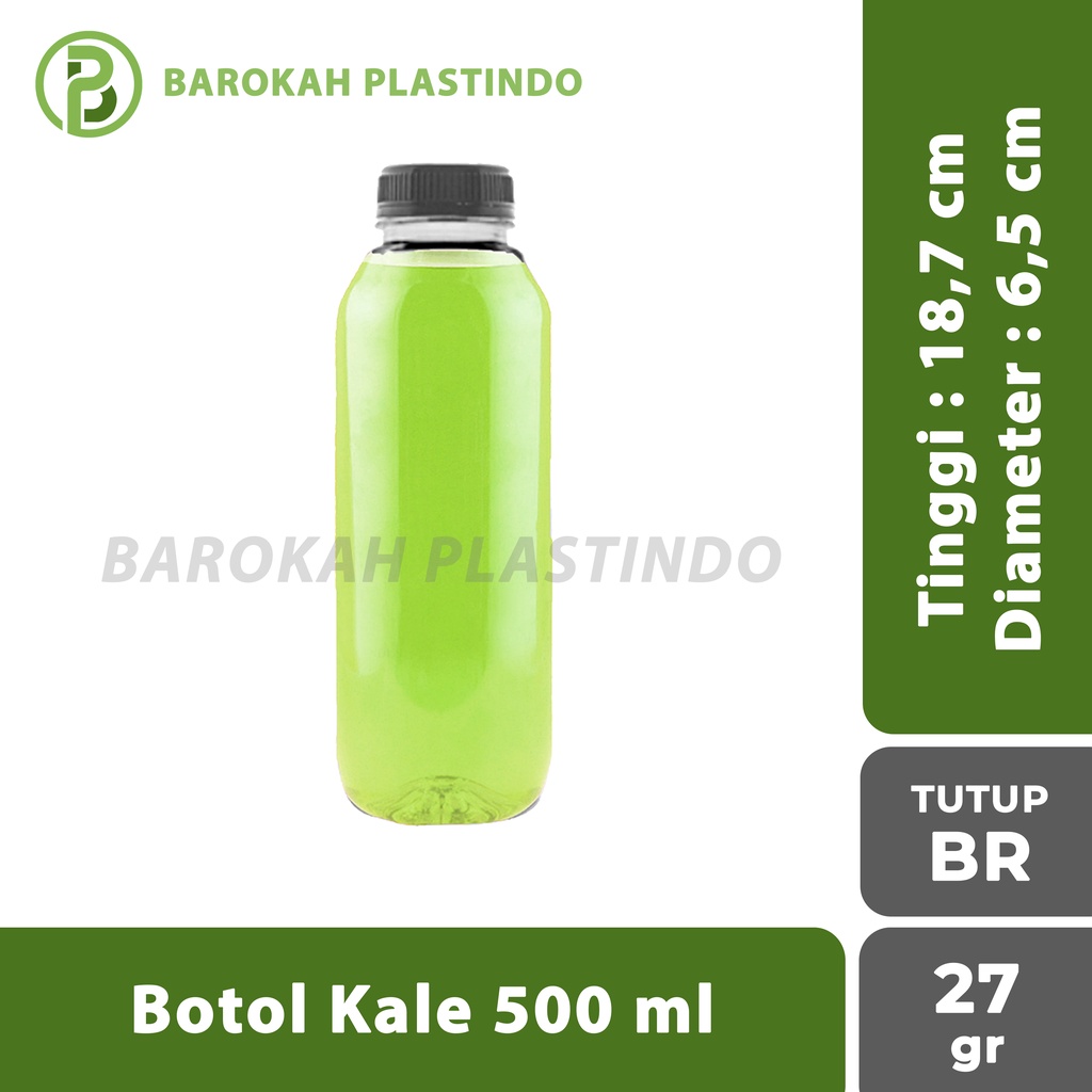 Jual Botol Kale 500 ml / Botol Plastik 500 ml / Botol Tebal 500 ml ...