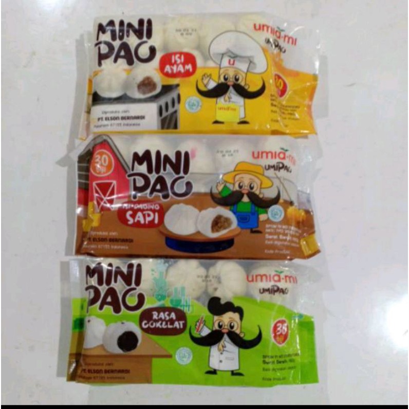 Jual Mipao Mini Bakpao Rasa Coklat Frozen,sapi dan ayam Food Karawang ...