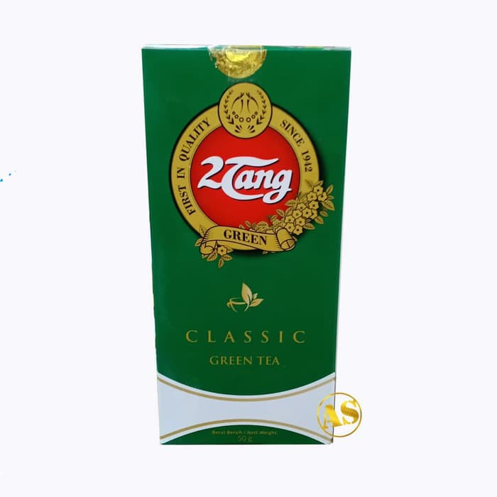 Jual Teh 2 Tang Classic Green Tea 50gr - tth1548 | Shopee Indonesia