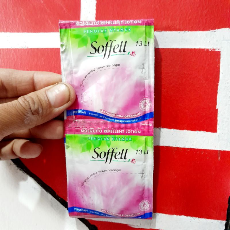 Jual penolak nyamuk soffell sofel sachet isi 12 pcs | Shopee Indonesia