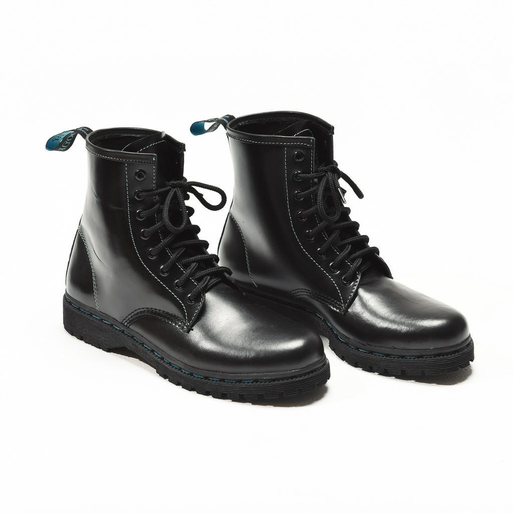 Jual Floody Blue I Sepatu Kulit Boots Wanita I Boogie High Blue Oxford ...