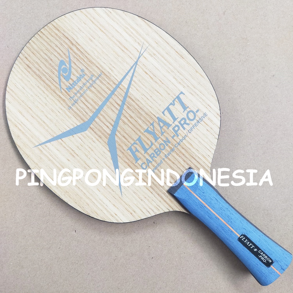 Jual Nittaku Flyatt Carbon Pro - Kayu Blade Pingpong Kevlar Carbon OFF Bet Bat Tenis Meja ...