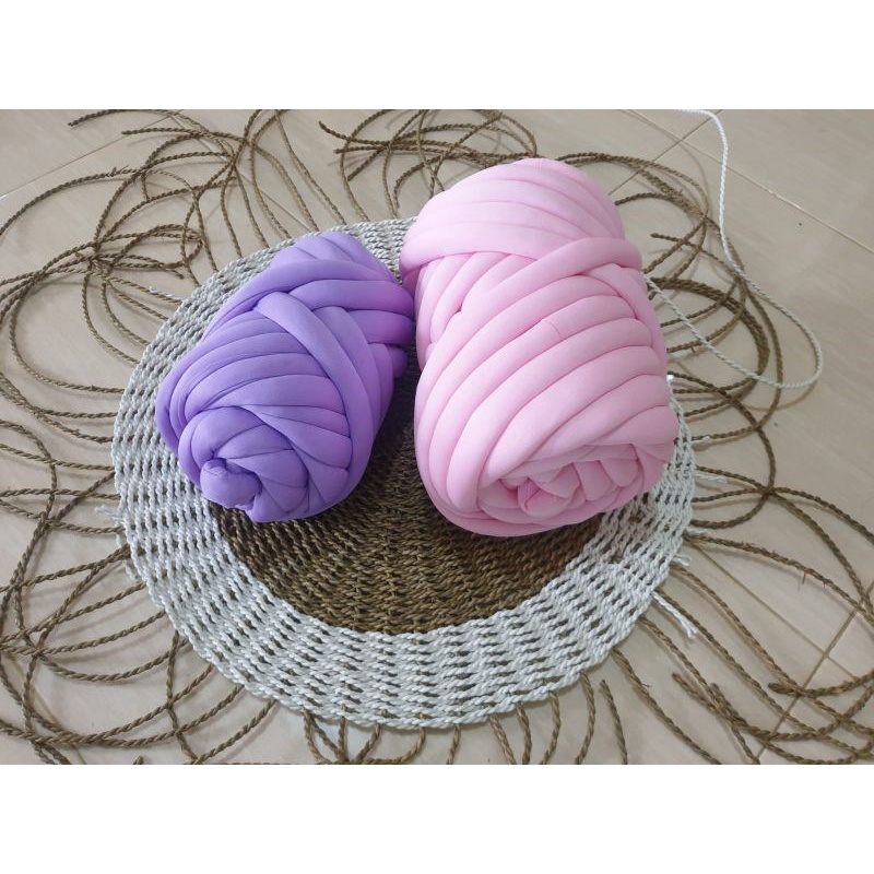 Jual Benang rajut Chunky yarn 6 meter 9 meter/ Benang jumbo/ Jumbo yarn ...