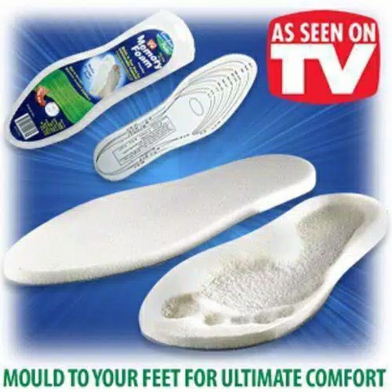 Jual Alas Sol Insole Sepatu Memory Foam | Shopee Indonesia