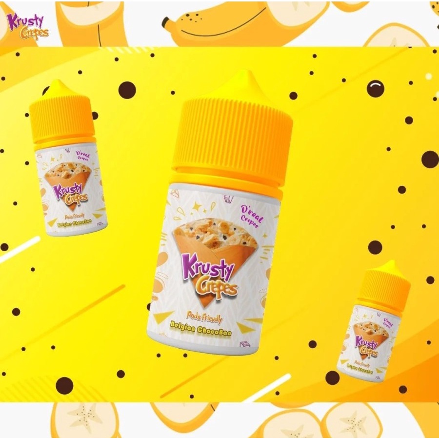 Jual Krusty Crepes V4 Belgian ChocoBan Pods Friendly 15MG - 30ML ...