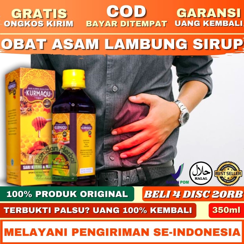 Jual SARI KURMA KURMAQU - Obat Asam Lambung Sirup - Obat Asam Lambung ...