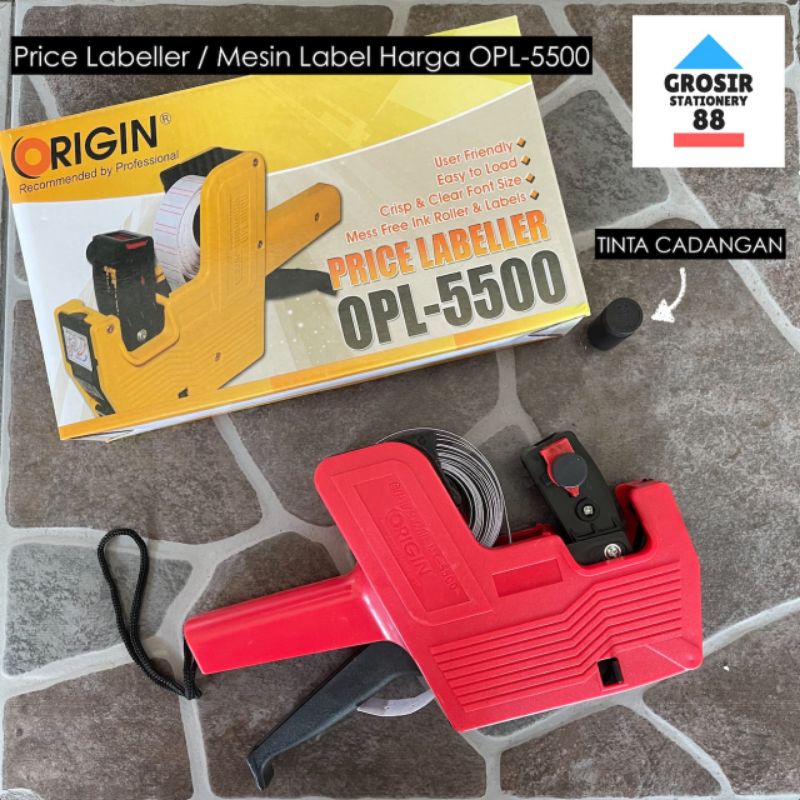 Jual Mesin Alat Label Harga Price Labeller ORIGIN OPL 5500 | Shopee ...