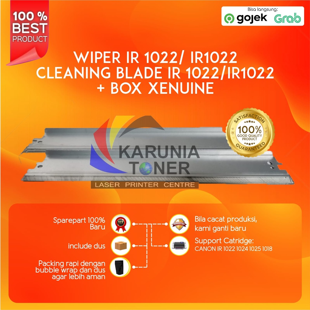 Jual Xenuine WB Wiper Blade IR1022 IR1024 IR 1022 IR 1024 Drum Cleaning ...