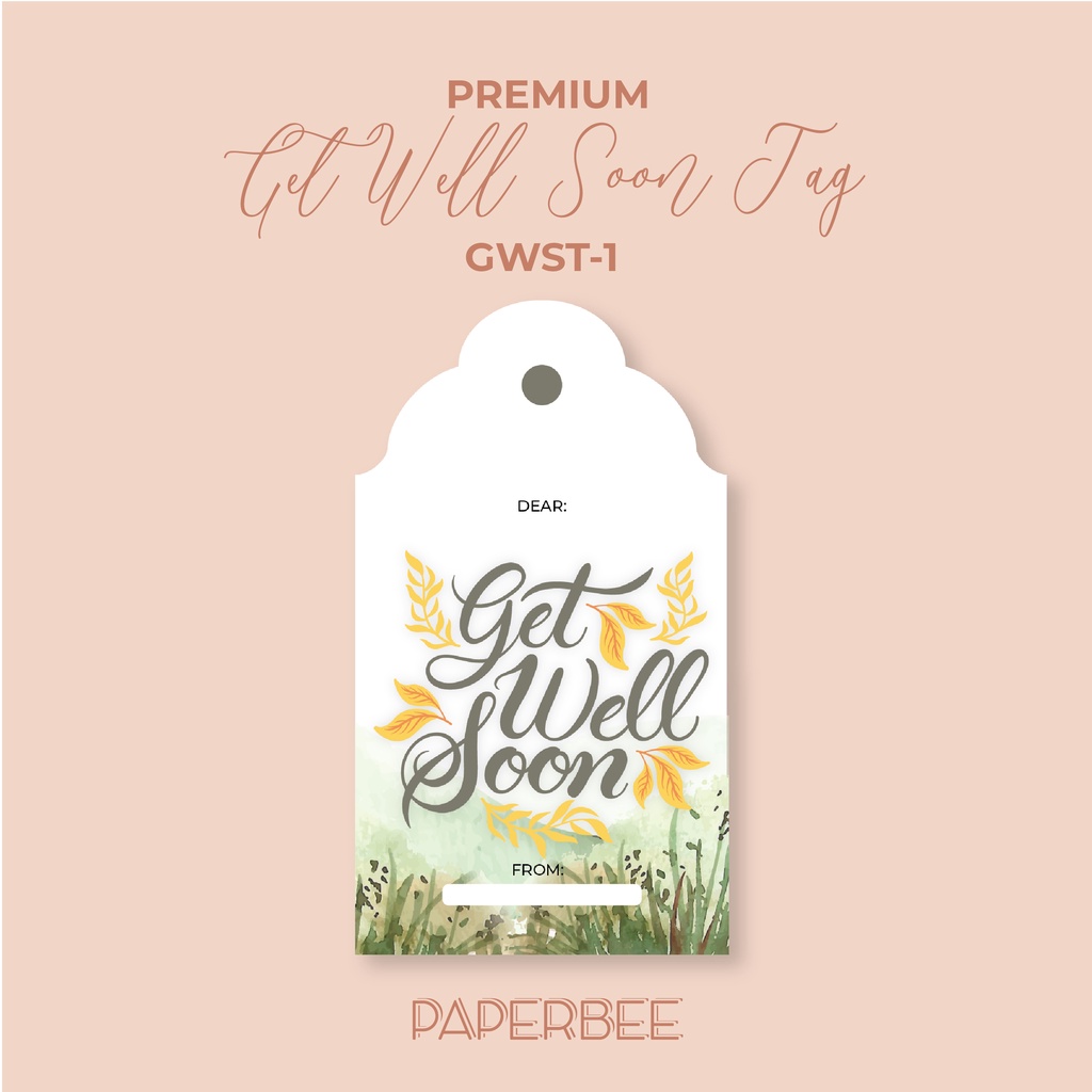 Jual Kartu Ucapan Get Well Soon / Greeting Card Get Well Soon / GWS ...