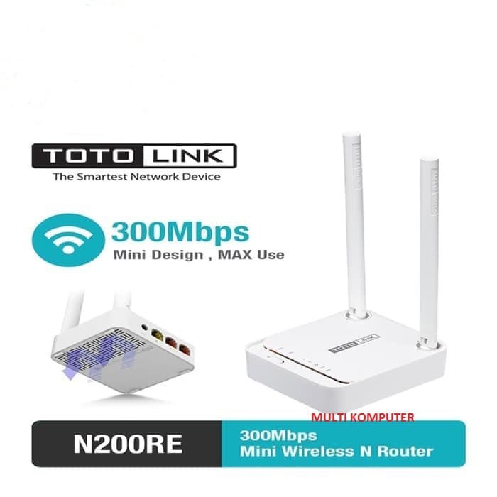 Jual TOTOLINK N200RE 300Mbps Mini Wireless N Router | Shopee Indonesia