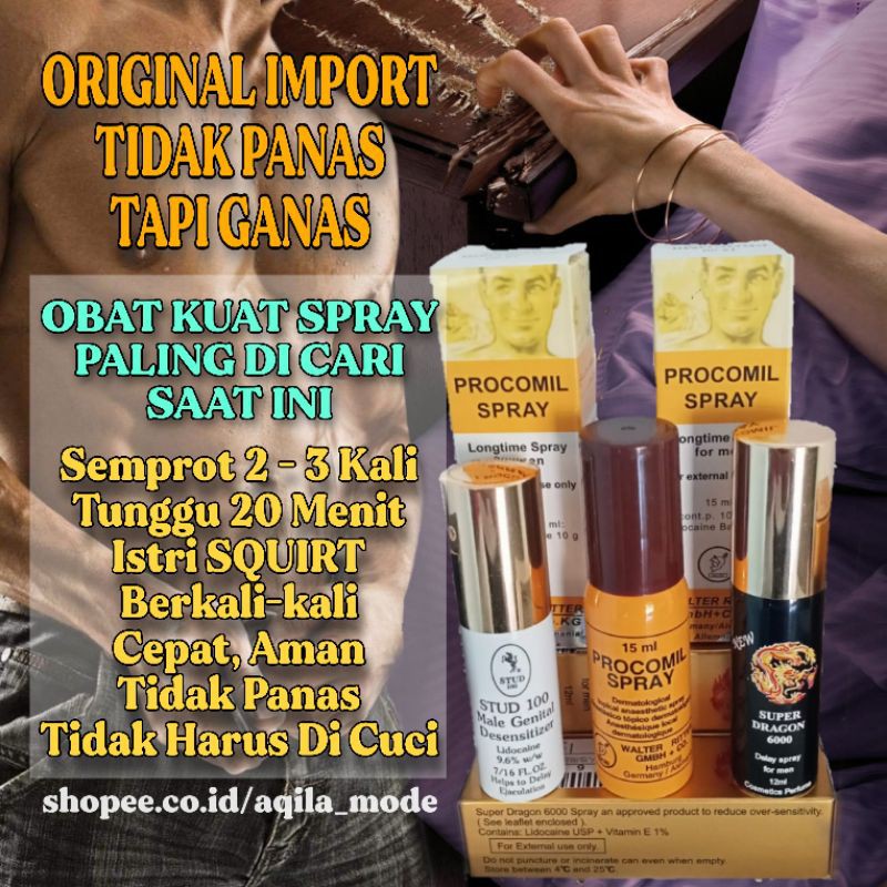 Jual SPRAY 15ML - OBAT KUAT PRIA TAHAN LAMA | anti EJAKULASI DINI | OLES ASLI ORIGINAL | Shopee ...