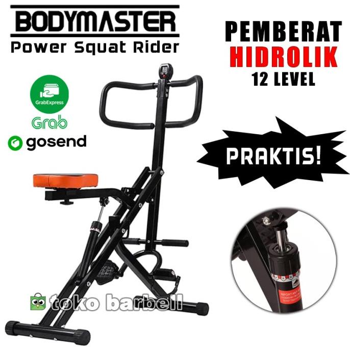 Jual Body Crunch Power Squat Rider Horse Total Hit Abdominal Excider ...