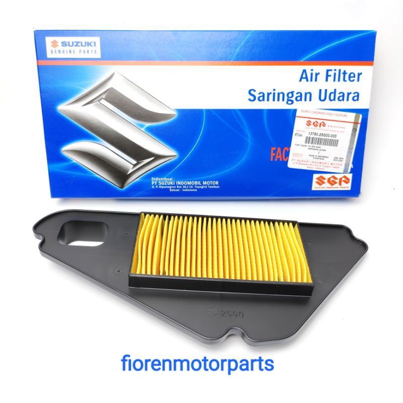 Jual FILTER UDARA SARINGAN UDARA KERING SATRIA FU 150 KARBU 13780-25G00 ...