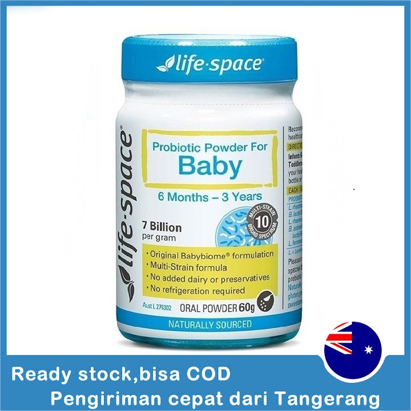 Jual Life Space Probiotic Powder For Baby 60 g Lifespace Probiotik 6 ...