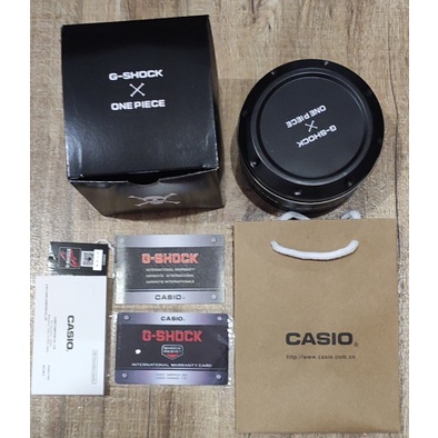 Jual One Piece / Dragon Ball Gshock Metal Tin Box and Casio Paper Bag ...