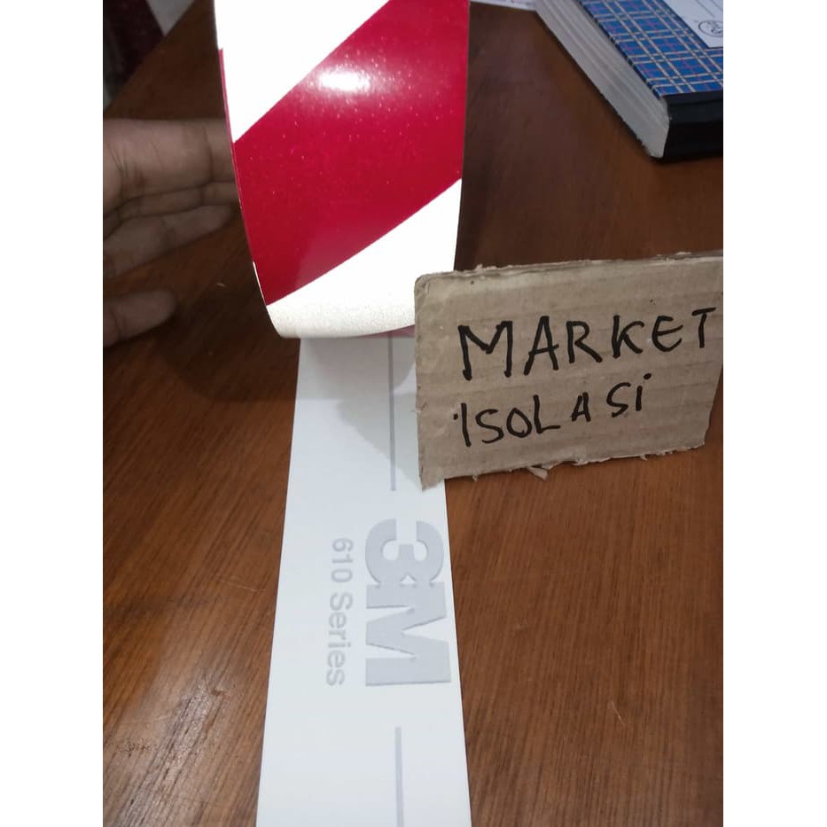 Jual Stiker Skotlet 3M Tipe 610 ukuran 2 inch x 45 Meter - Sticker Scotlite 3M | Shopee Indonesia