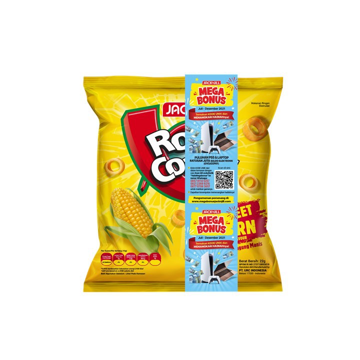 Jual Roller Coaster Sweet Corn 22g | Shopee Indonesia