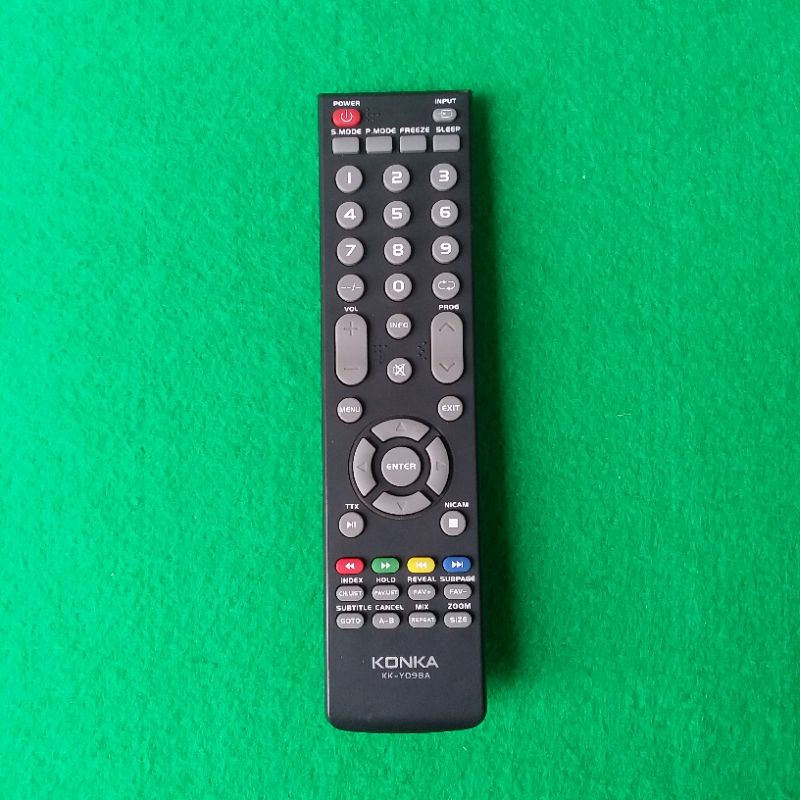 Jual REMOTE TV LED KONKA SERI KK-Y098A ORIGINAL | Shopee Indonesia