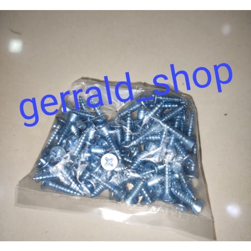 Jual BAUT TWEETER MUR SKRUP PER BUNGKUS ISI 100 PCS | Shopee Indonesia