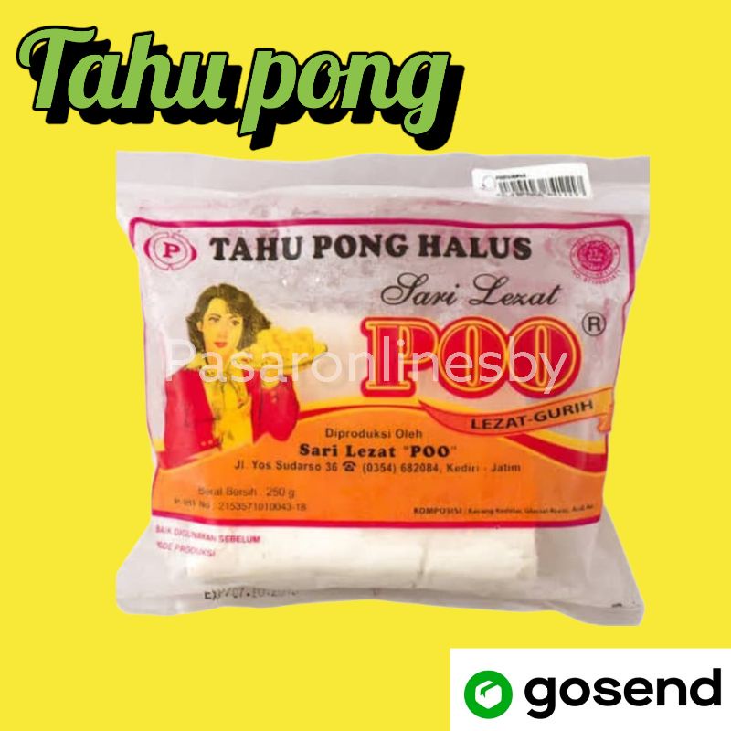 Jual PASAR GUBENG - Tahu Pong Poo Per Pcs | Shopee Indonesia