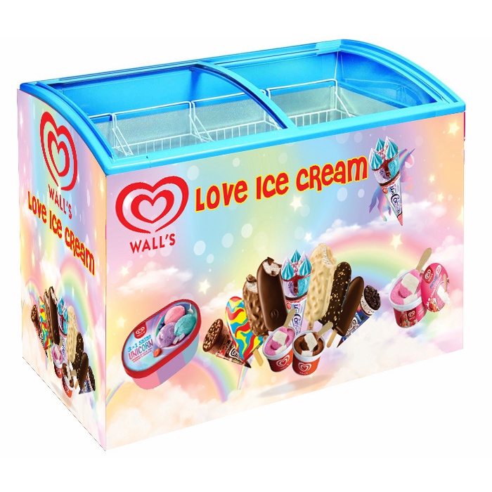 Jual Stiker freezer motif walls unicorn | Shopee Indonesia