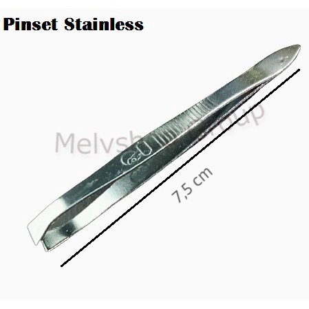 Jual PINSET UBAN stainless / pinset cabut bulu / penjepit bulu rambut ...