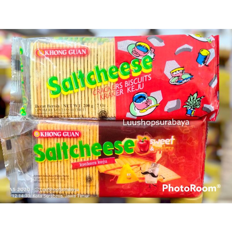 Jual Khong Guan Saltcheese Crackers 200gr | Shopee Indonesia