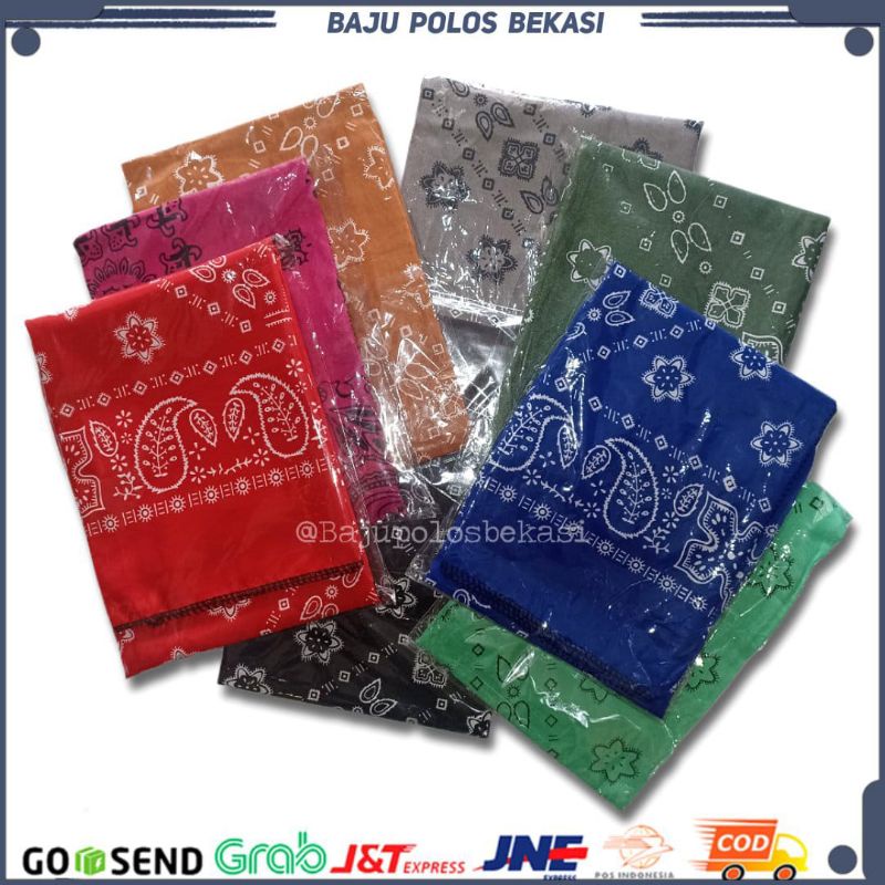 Jual Slayer Bandana Sapu Tangan Pria Wanita Lap Kain Motif Batik Masker ...