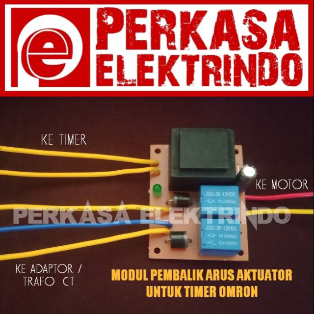 Jual MODUL PEMBALIK ARUS AKTUATOR untuk timer omron | Shopee Indonesia