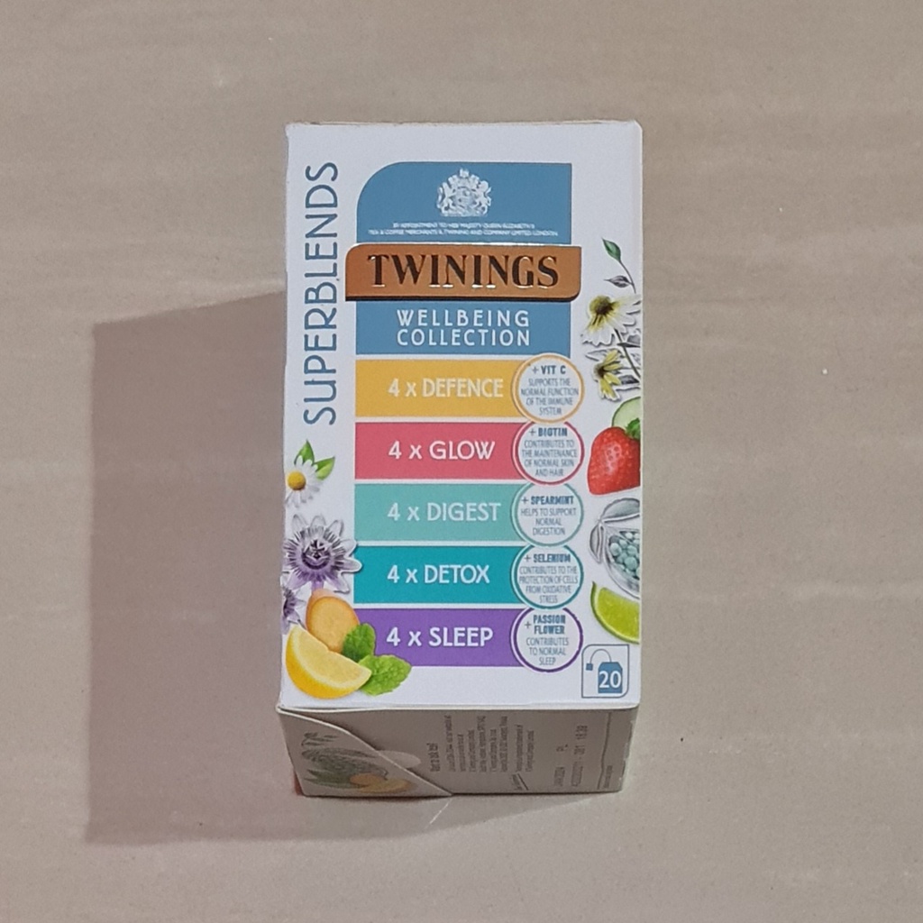 Jual Twinings Superblends Wellbeing Collection 20 Bags | Shopee Indonesia
