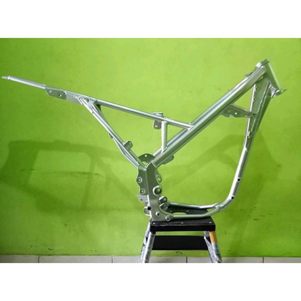 Jual rangka trail klx ovale untuk mesin tiger glpro megapro old frame trail sasis trail | Shopee ...