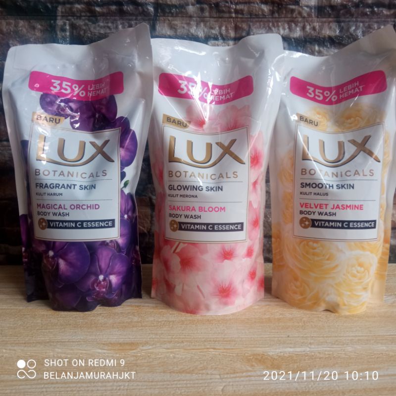 Jual BMJ TERMURAH!! Sabun Mandi LUX BODY WASH 825 ML | Magical Orchid | Velvet Jasmine | Sakura ...