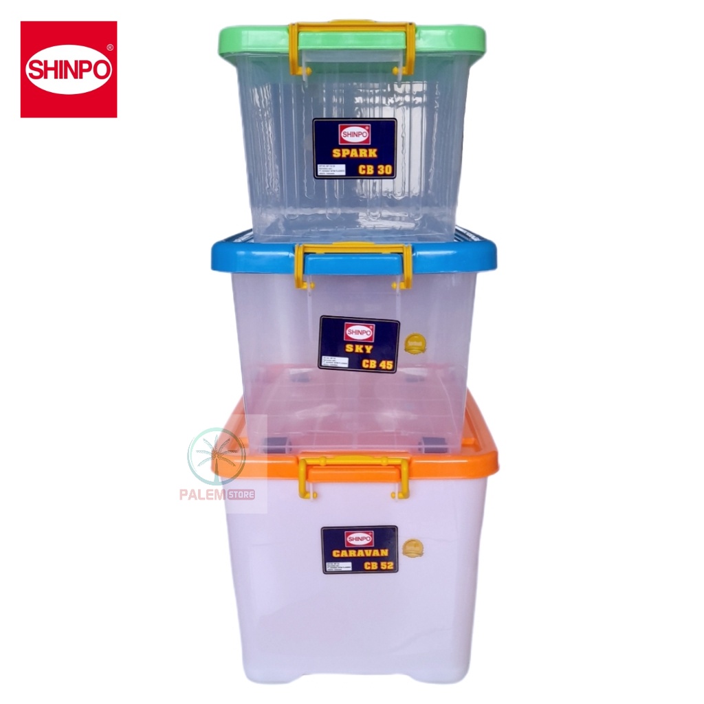 Jual CONTAINER BOX SHINPO CB 45 | CONTAINER BOX DENGAN RODA CB 52 ...