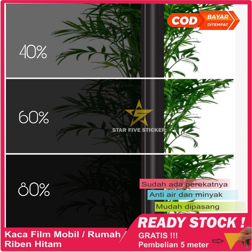 Jual KACA FILM JENDELA RUMAH RAYBEN / RIBEN TOLAK PANAS | Shopee Indonesia