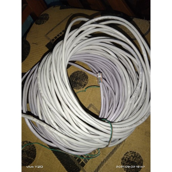 Jual kabel LAN cat 5e.50meter | Shopee Indonesia