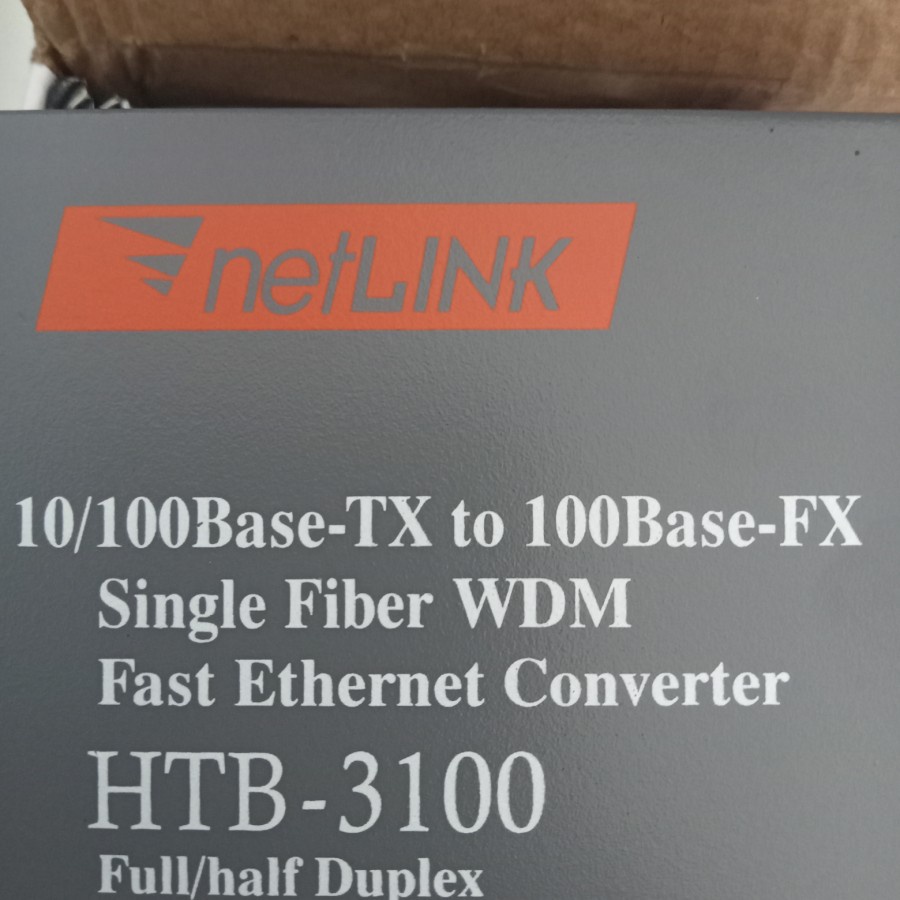 Jual media konverter/HTB netlink (A+B) 3100-25km | Shopee Indonesia