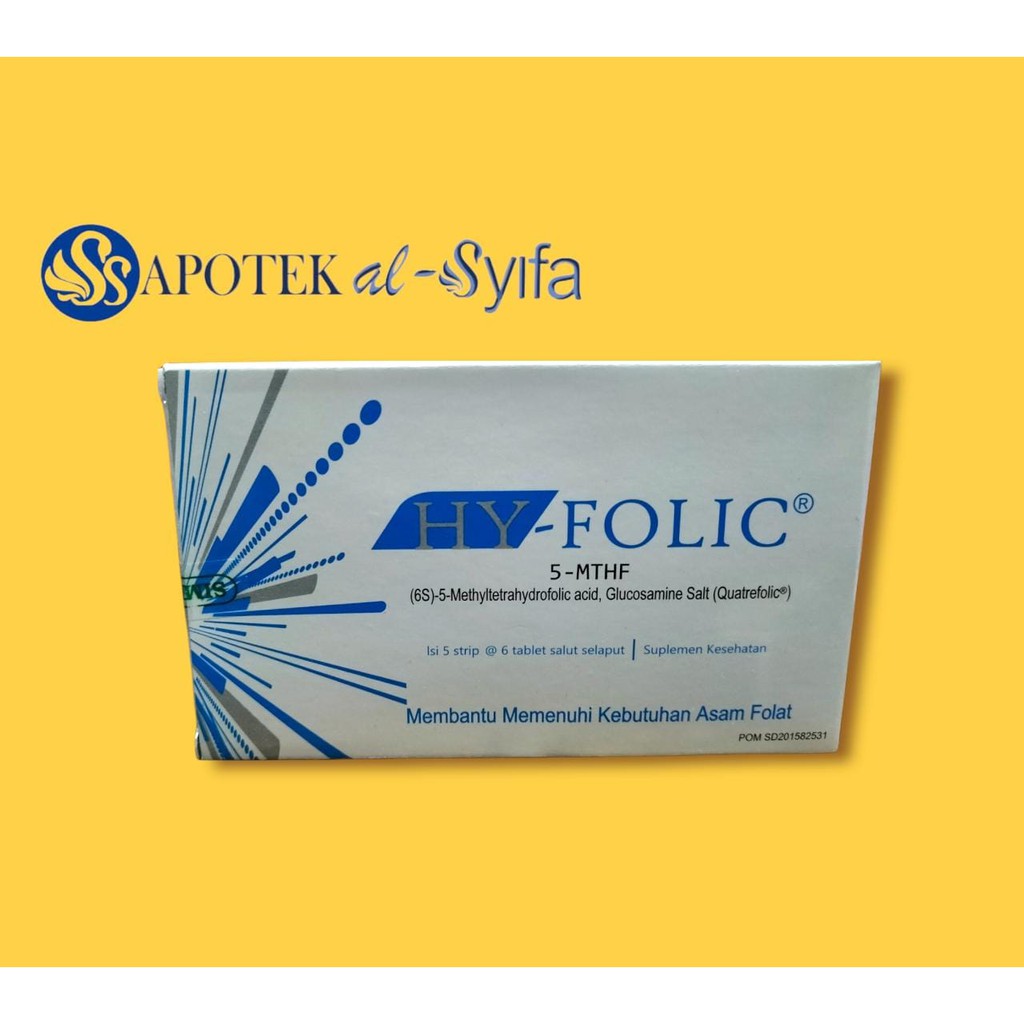 Jual Hy-Folic (1 box isi 30 tablet) | Shopee Indonesia