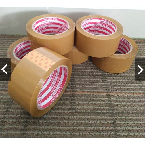 Jual |J.A| LAKBAN BENING & COKLAT 45MM X 60M / LAKBAN 2 INCH / 45MM x ...