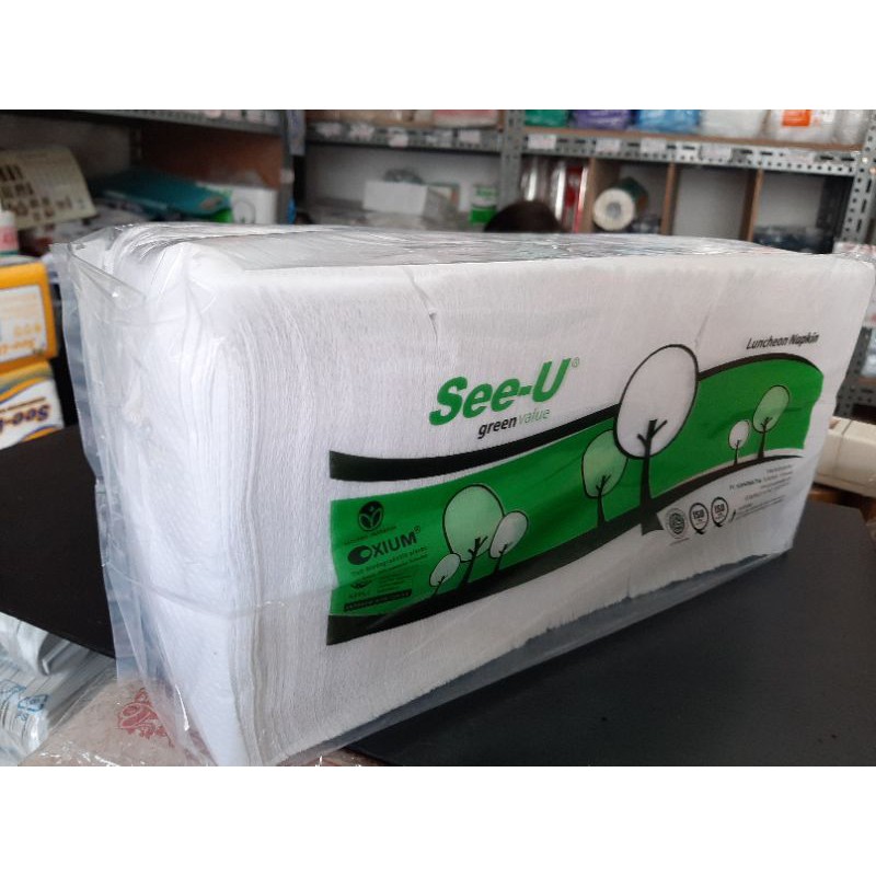 Jual Tissue See-U Napkin Potongan | Shopee Indonesia