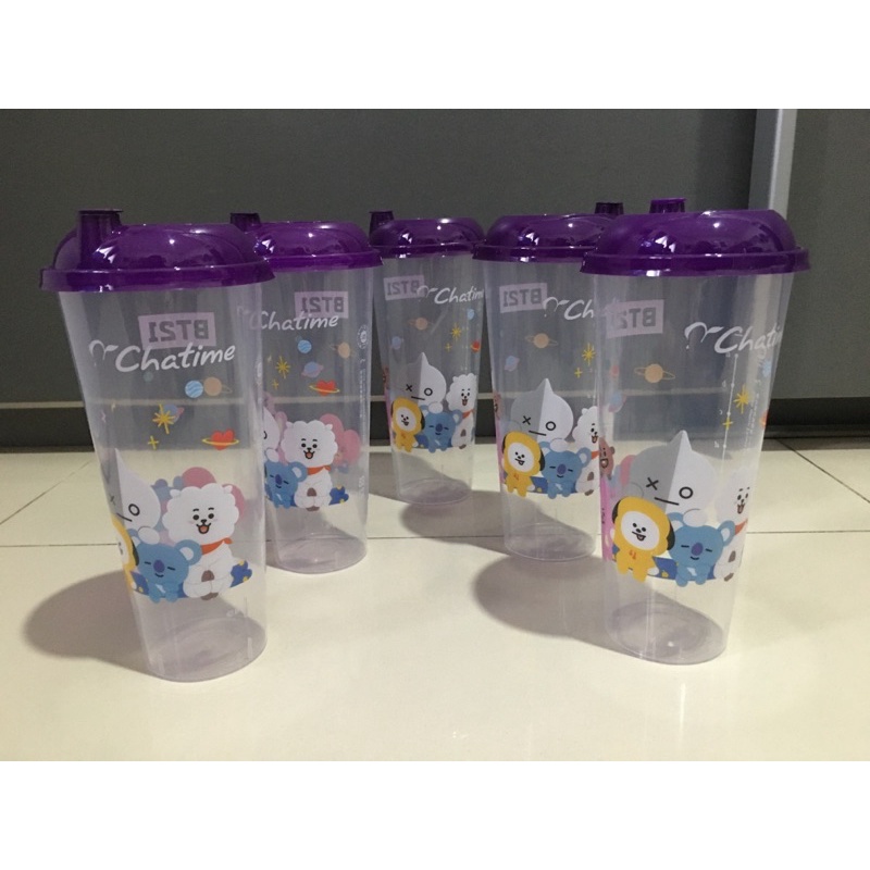 Jual Bottle botol Bt21 Chatime | Shopee Indonesia