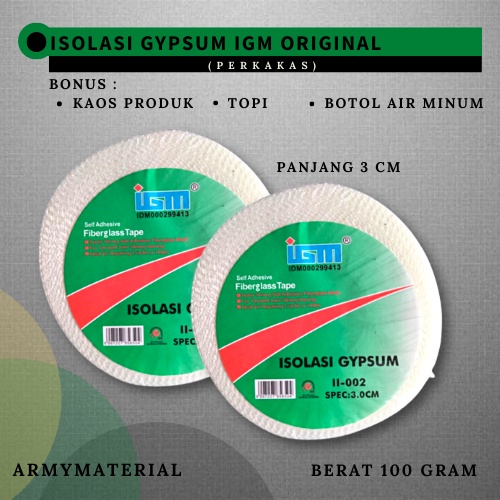 Jual Harga Grosir Isolasi Gypsum Panjang 3 m IGM Original / Isolasi ...