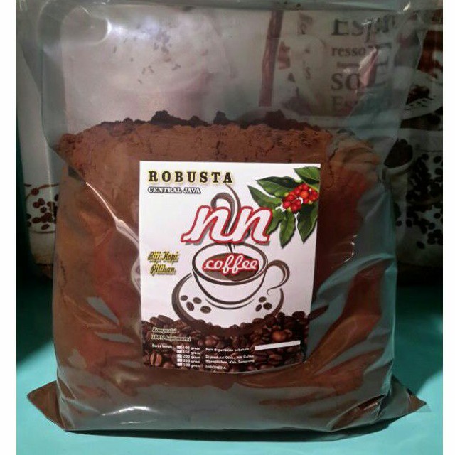 Jual kopi robusta jawa / kopi murni / kopi original 800gr | Shopee ...