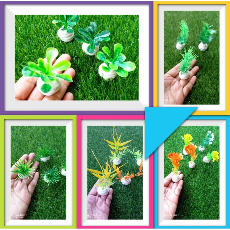Jual Hiasan Aquarium rumput Bunga | Shopee Indonesia