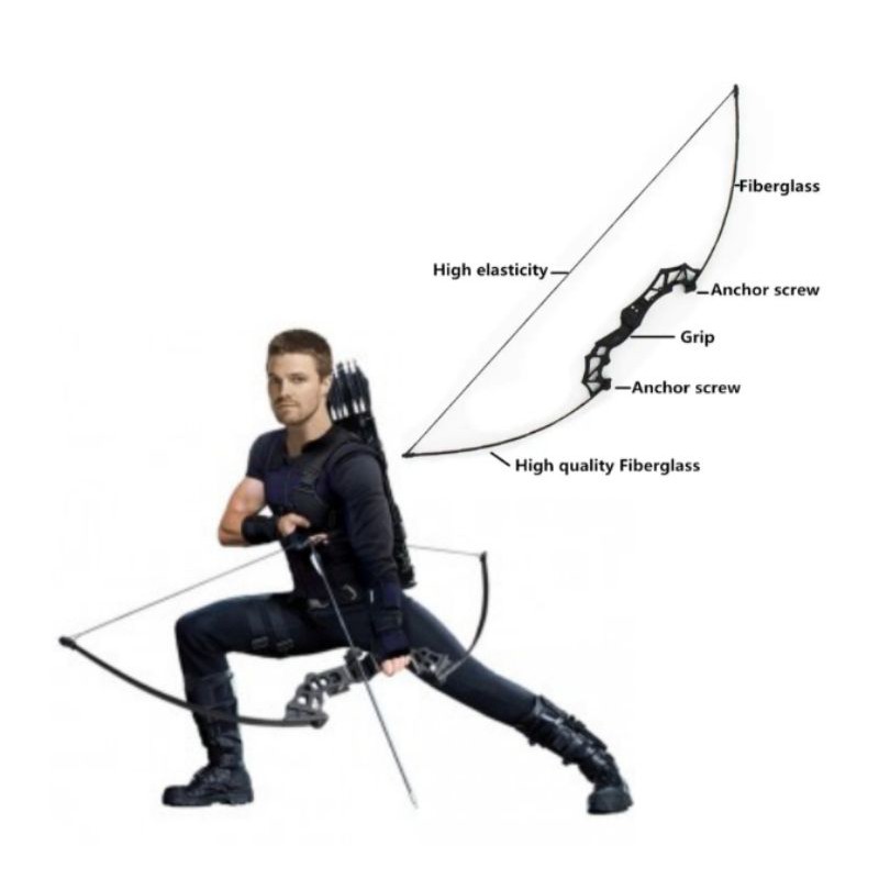 Jual alat berburu busur panah panahan menembak pancing hunting archery ...