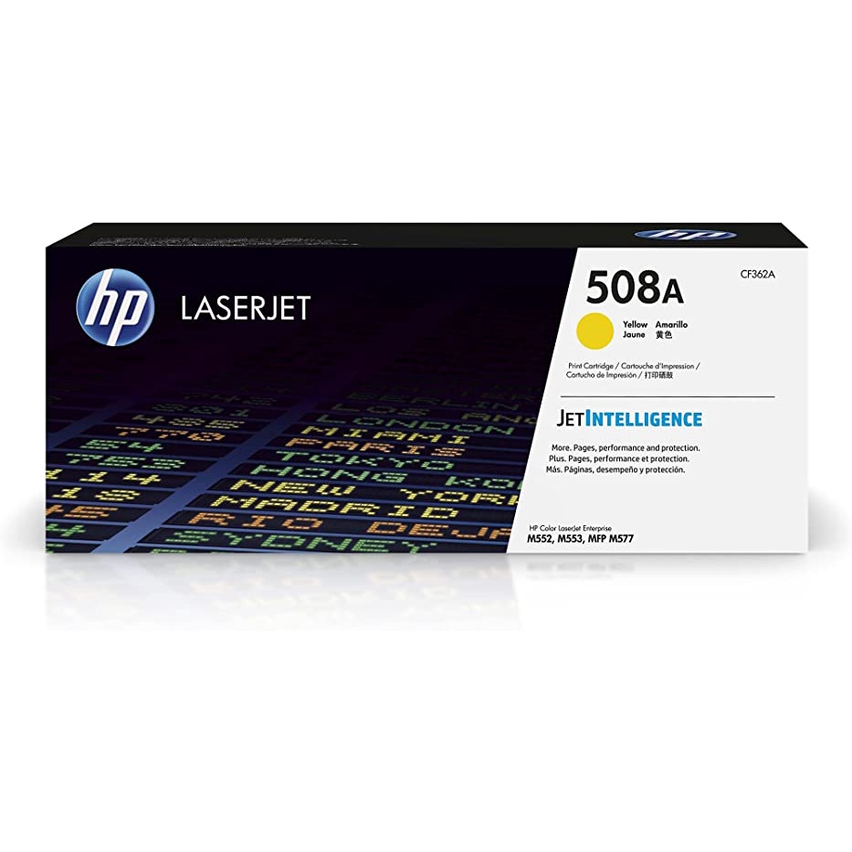 Jual Toner HP Laserjet 508A Yellow (CF362A) | Shopee Indonesia