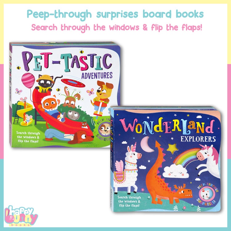 Jual [Igloo Books] Peep Through Surprises Board Book - Wonderland ...