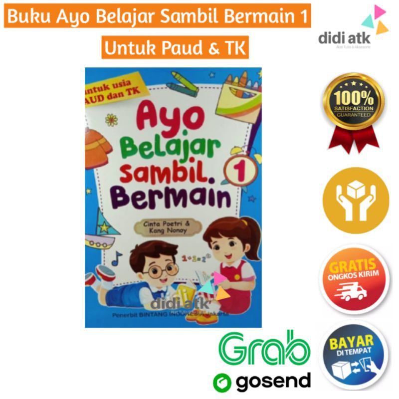 Jual Buku Ayo Belajar Sambil Bermain 1 / Untuk Usia Paud dan Tk | Shopee Indonesia