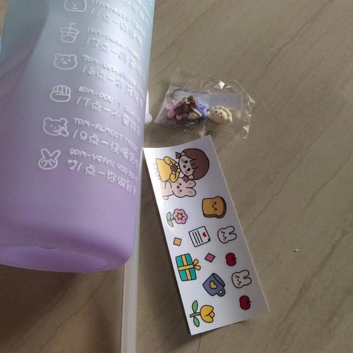 Jual Botol Minuman Unik And Lucu Viral Korea 2Liter Warna Random ...