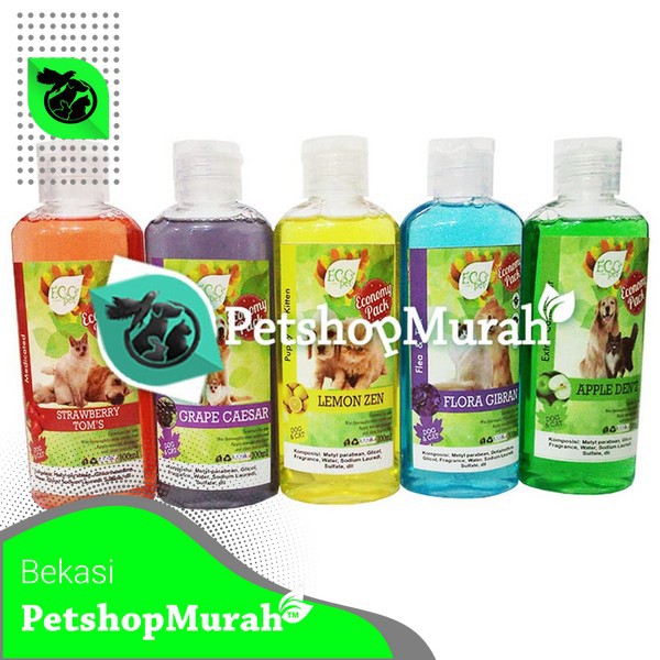 Jual Shampoo Kucing Anjing Ecopet 100 ml All Varian | Shopee Indonesia